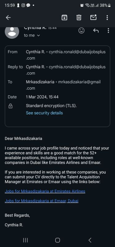 Cynthia.ronald@dubaijobsplus.com | 3 reports | 3 comments