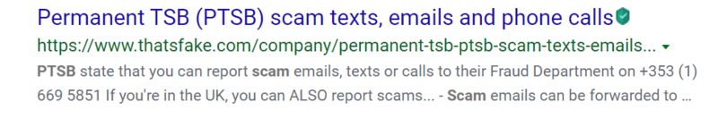 +353873841518 | PTSB | Phishing