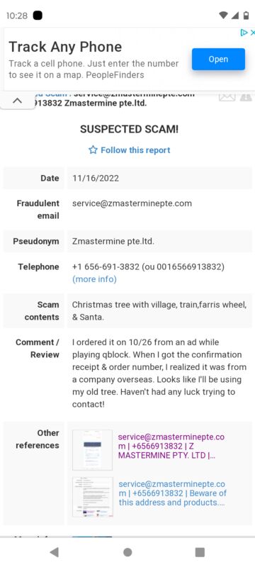 +65666913832 | Z Mastermind Ltp | 1 report