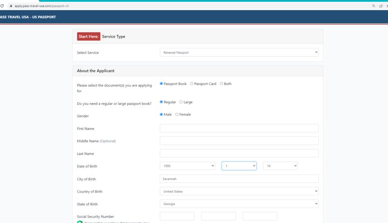 Apply.pass-travel-usa.com | Support@easy-form-filler.com | Passport ...