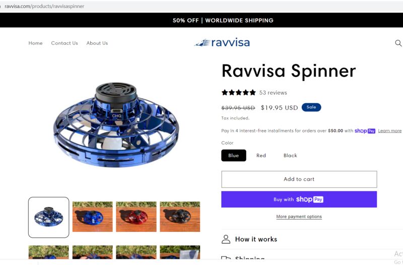 Ravvisa.com | Ravvisastore@gmail.com | Ravvisa | 1 report | 2 comments