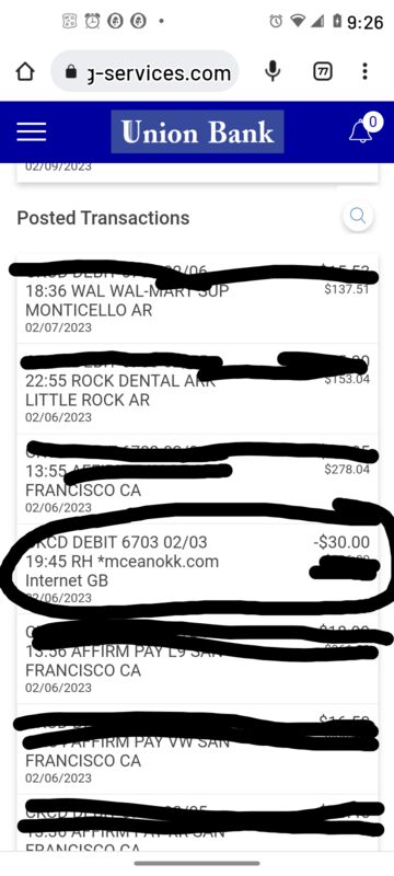 RH *mceanokk.com Internet GB | 1 report