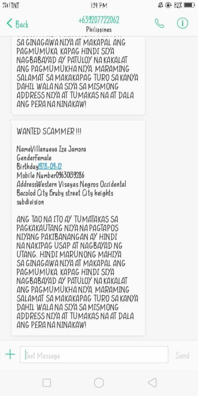 0920 772 2062 | Peramoo | 1 report