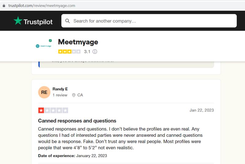 Meetmyage.com | 3 reports | 7 comments