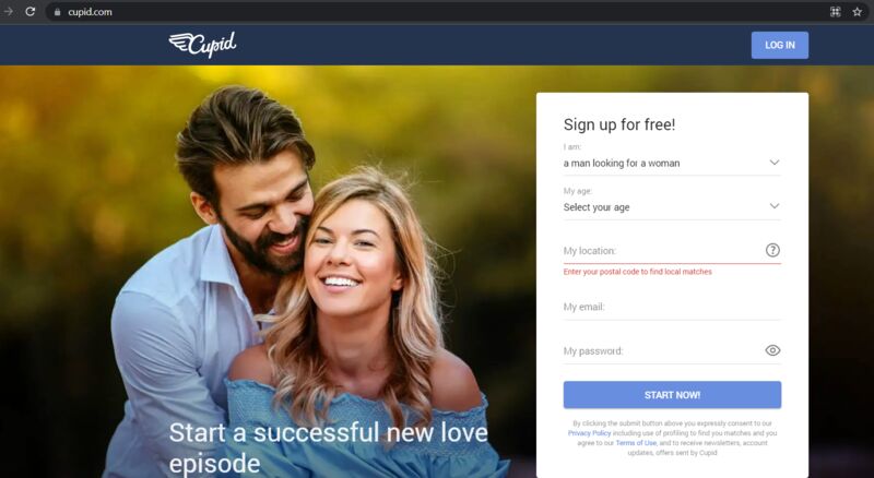 Cupid.com | Support@cupid.com | Cupid | 1 report