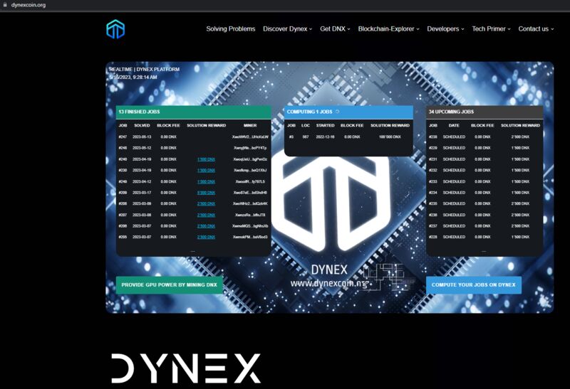 Dynexcoin.org | Dynex/ Dynex Coin | 1 report