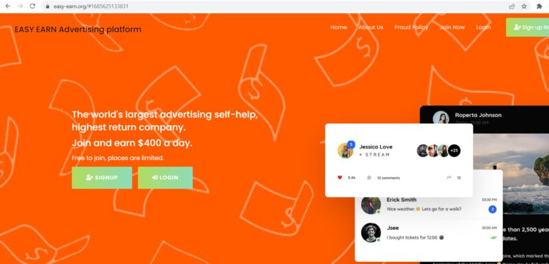 Easy-earn.org | 2 reports | 1 comment