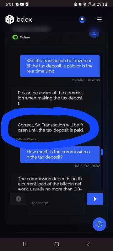 Bdex.tech | BDEX | 1 report