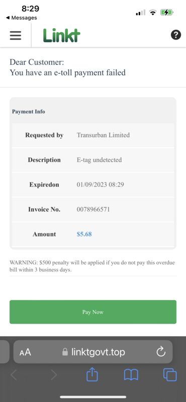 App.linkt-gov.club | 0480 536 075 | 1 report