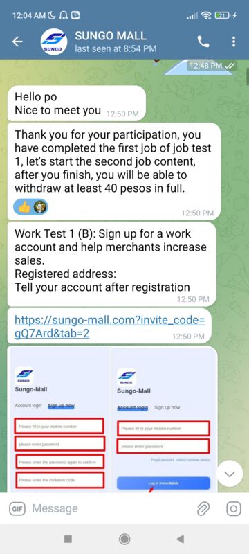 Sungo-mall.com | Jully Cruz | 1 report | 2 comments