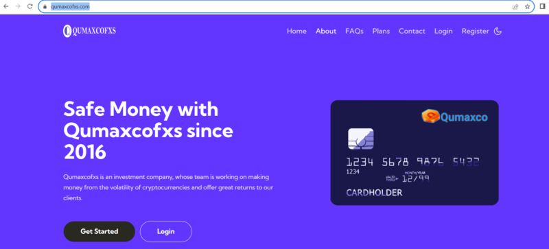 Qumaxcofxs.com | Support@qumaxcofxs.com | 1 report