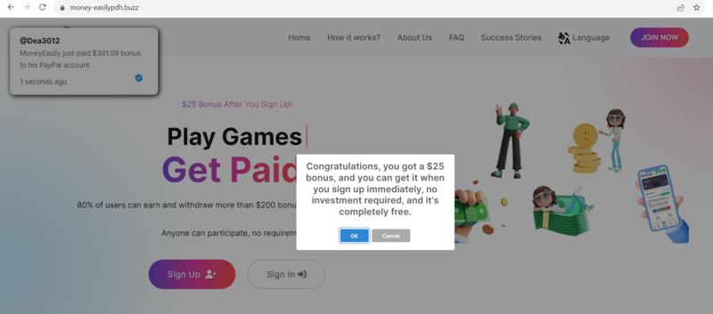 Money-easilypdh.buzz | 1 report