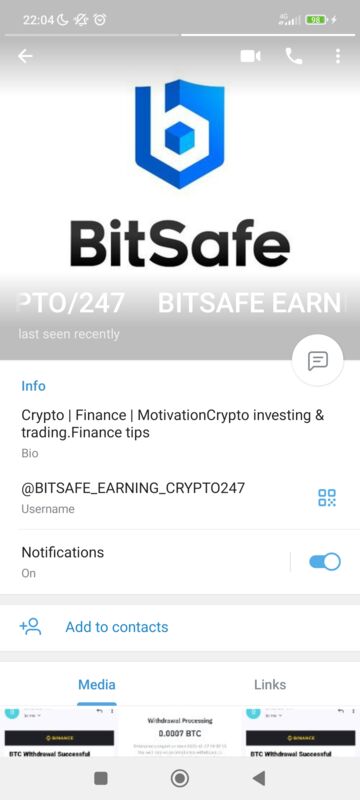 0904 389 7889 | BITSAFE EARNING CRYPTO/247 | 1 report