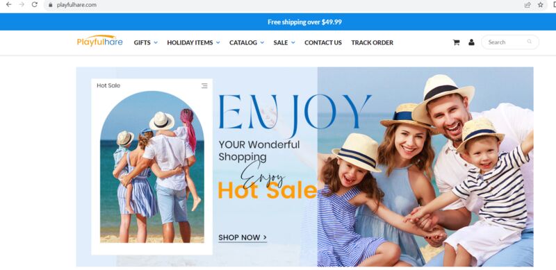 Playfulhare.com | Customer@playfulhare.com | 1 report