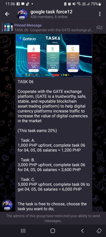 Gl-gatecoopt.com | 0953 611 4423 | Task scam | 1 report