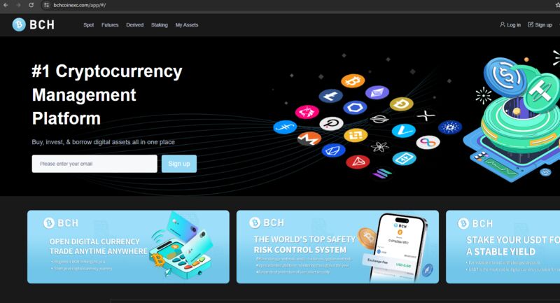 Bchcoinexc.com | Info@bchcoinex.com | BCH Coin / Korbit Coin | 1 report