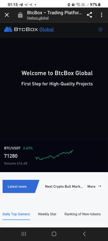 Btcbox.global | 1 report
