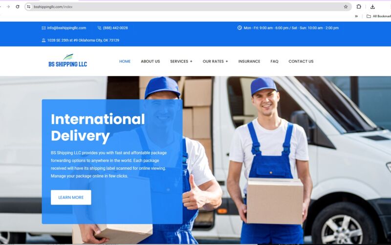 Bsshippingllc.com | 1 report