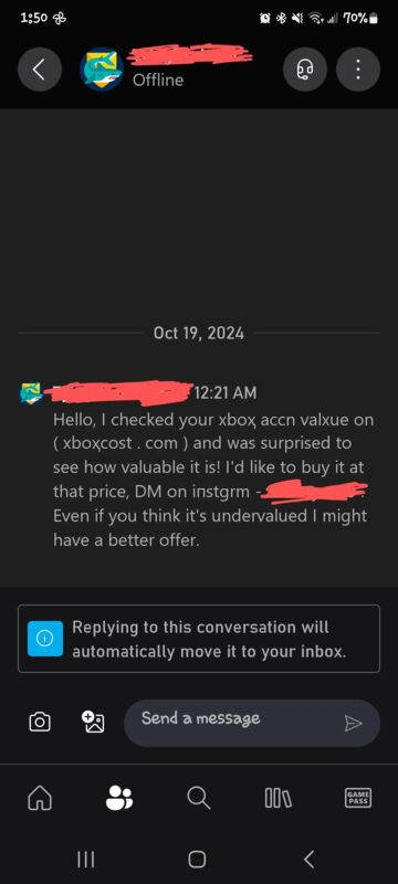 Xboxcost.com | 1 report