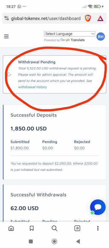 Global-tokenex.net | 3 reports | 3 comments