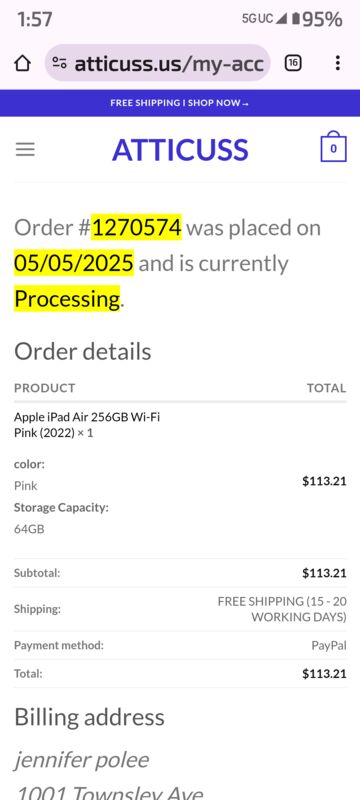 Atticuss.us | Support@atticuss.us | +1004949400 | Atticuss.us | 1 report