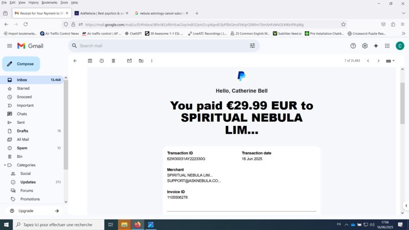 Asknebula.com | Nebula Spiritual | 1 report
