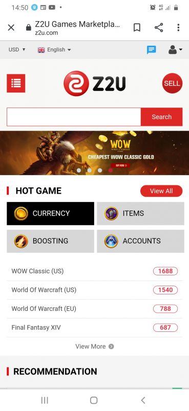Z2u.com | Seller Yu | 1 report